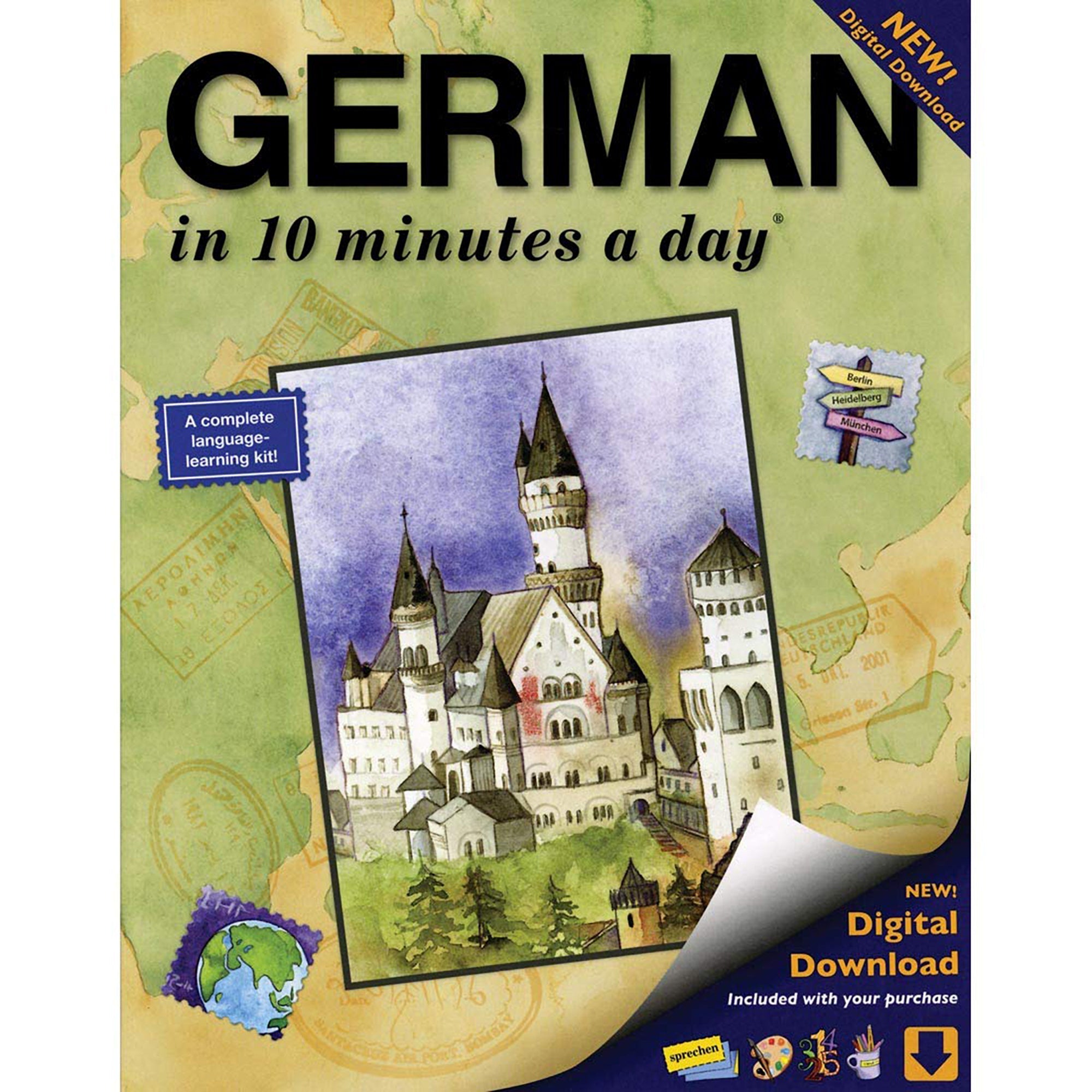 German in 10 Minutes a Day - Comprehensive Language Learning Kit with ...