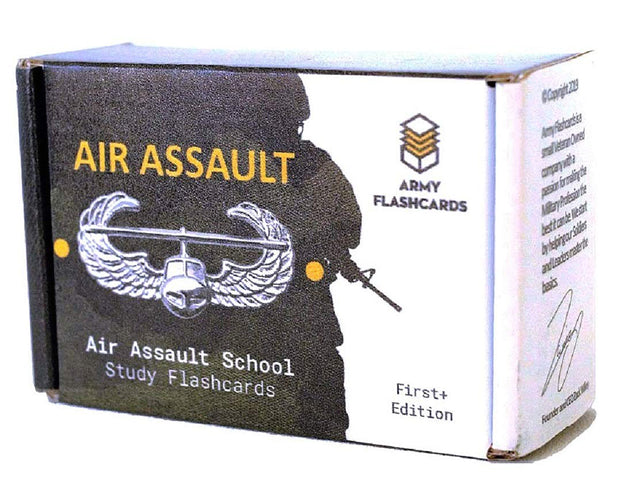 Air Assault School Study Flashcards - First Edition by Army Flashcards