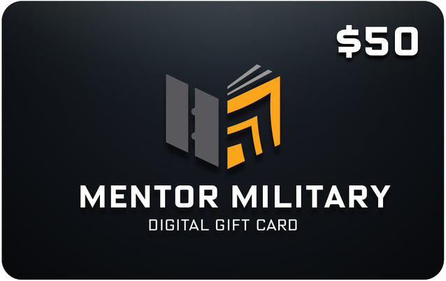 Mentor Military Gift Card