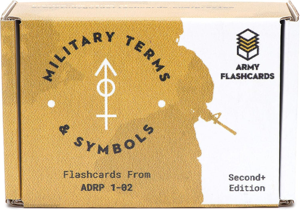 Military Terms and Symbols Flashcards - Second Edition from ADRP 1-02