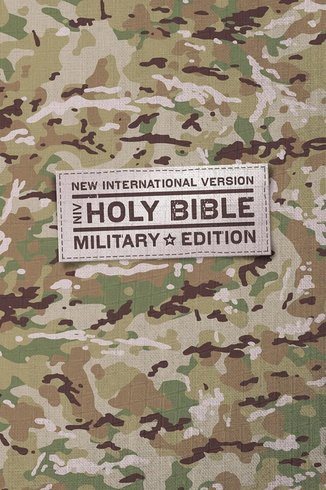NIV Holy Bible Military Edition - Camouflage Cover
