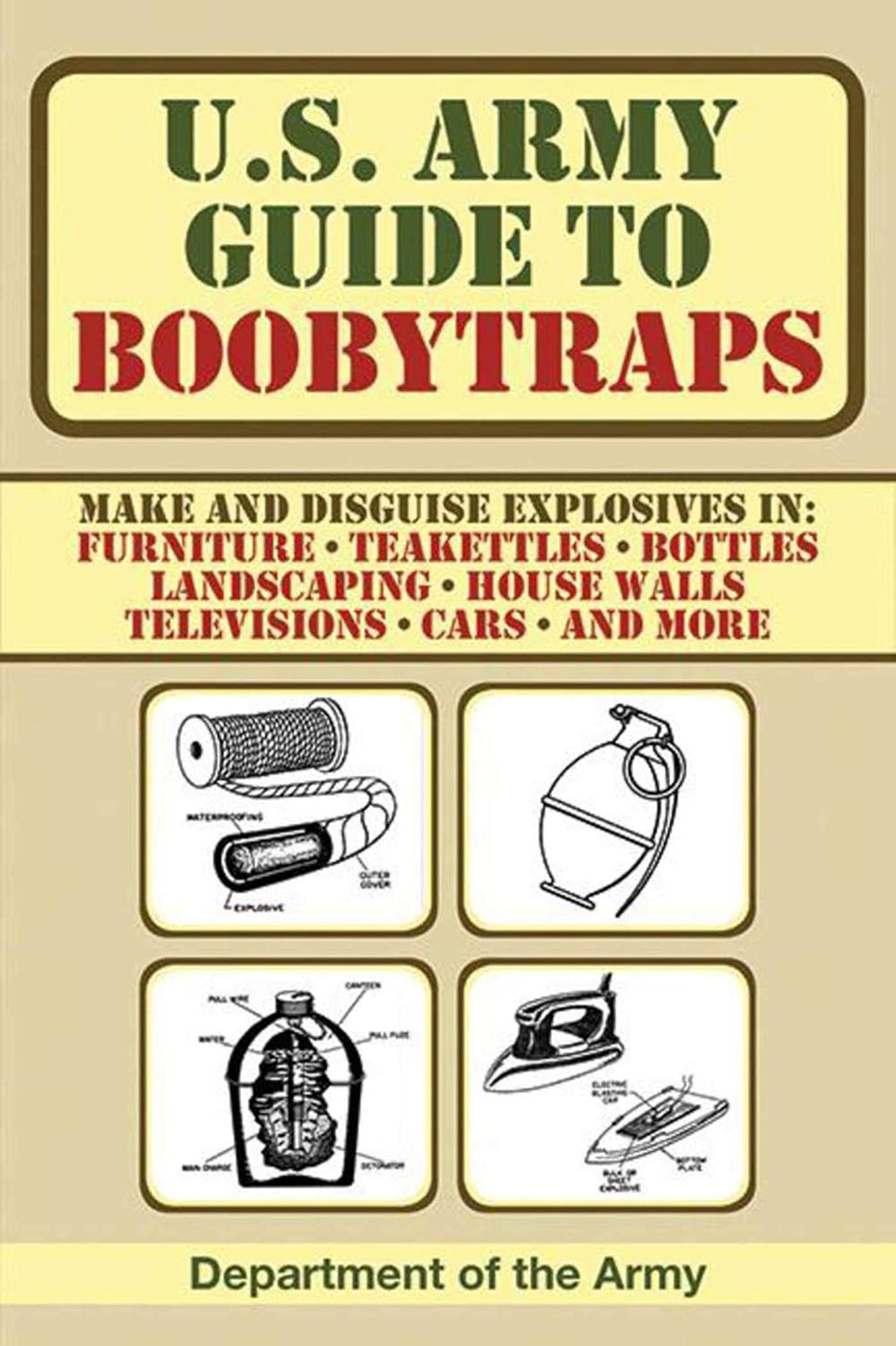 U.S. Army Guide to Boobytraps: Military Explosives and Tactics