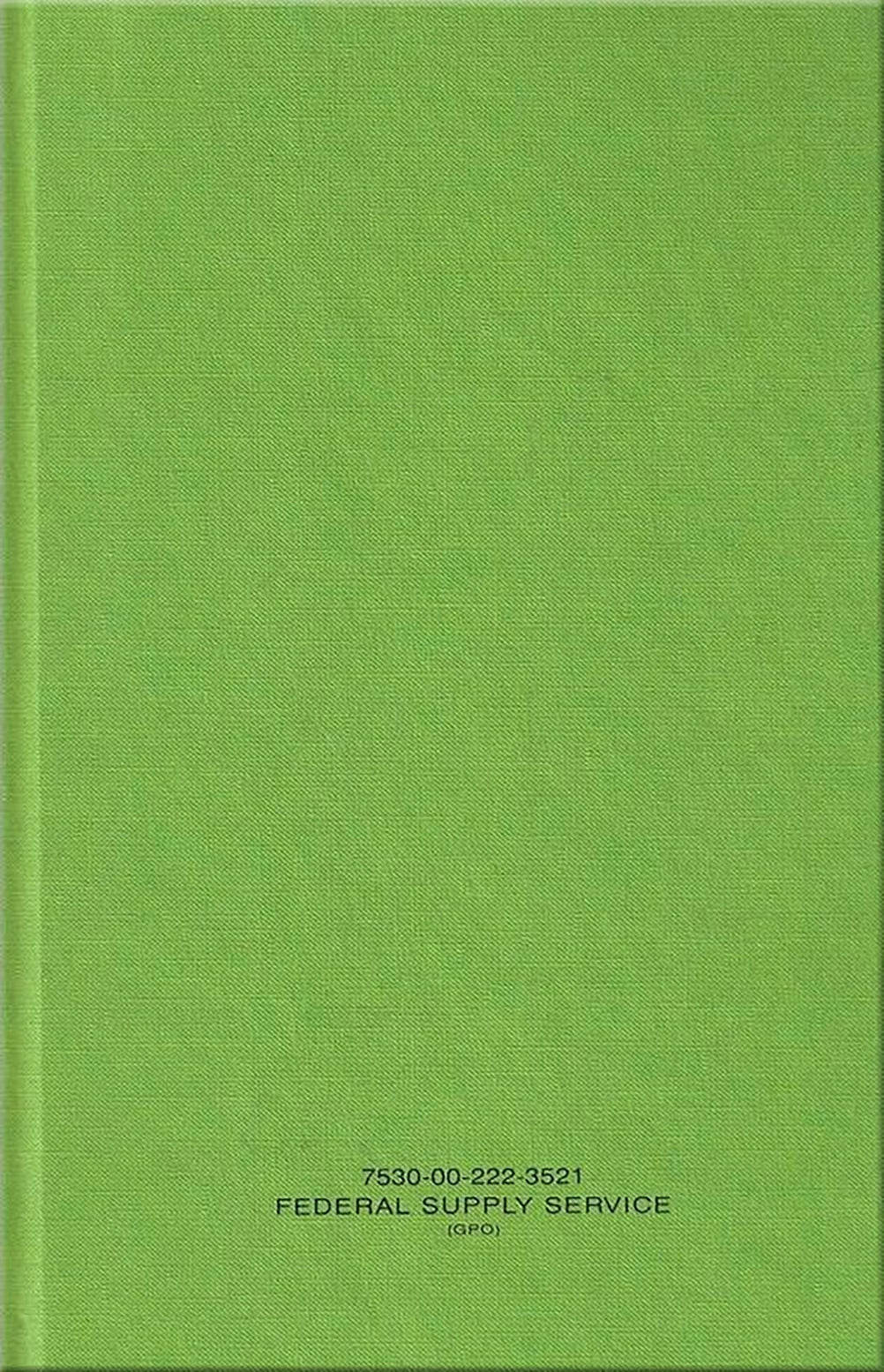 Green Journal Notebook